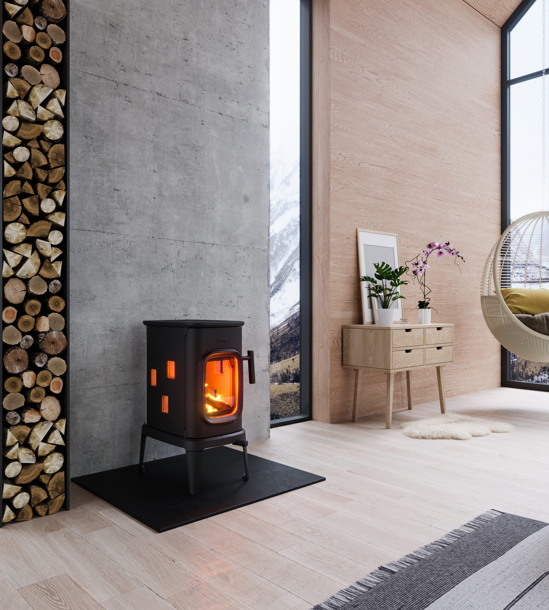 Combustion Fireplace - Closed Slow-Combustion Fireplaces for Your Home